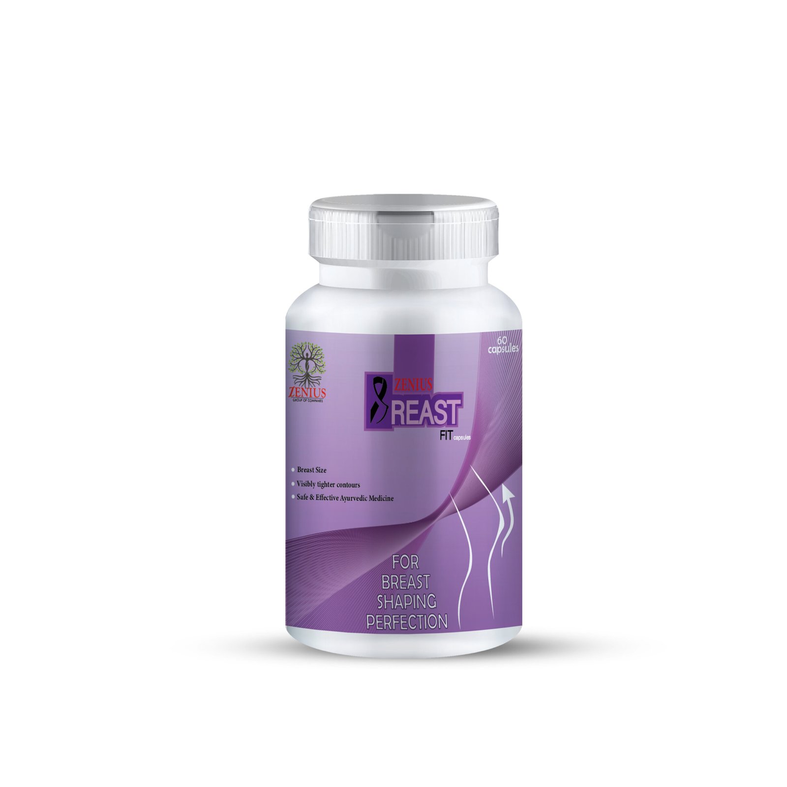 Natural Breast Enlargement with Zenius Breast-Fit Capsules | Safe