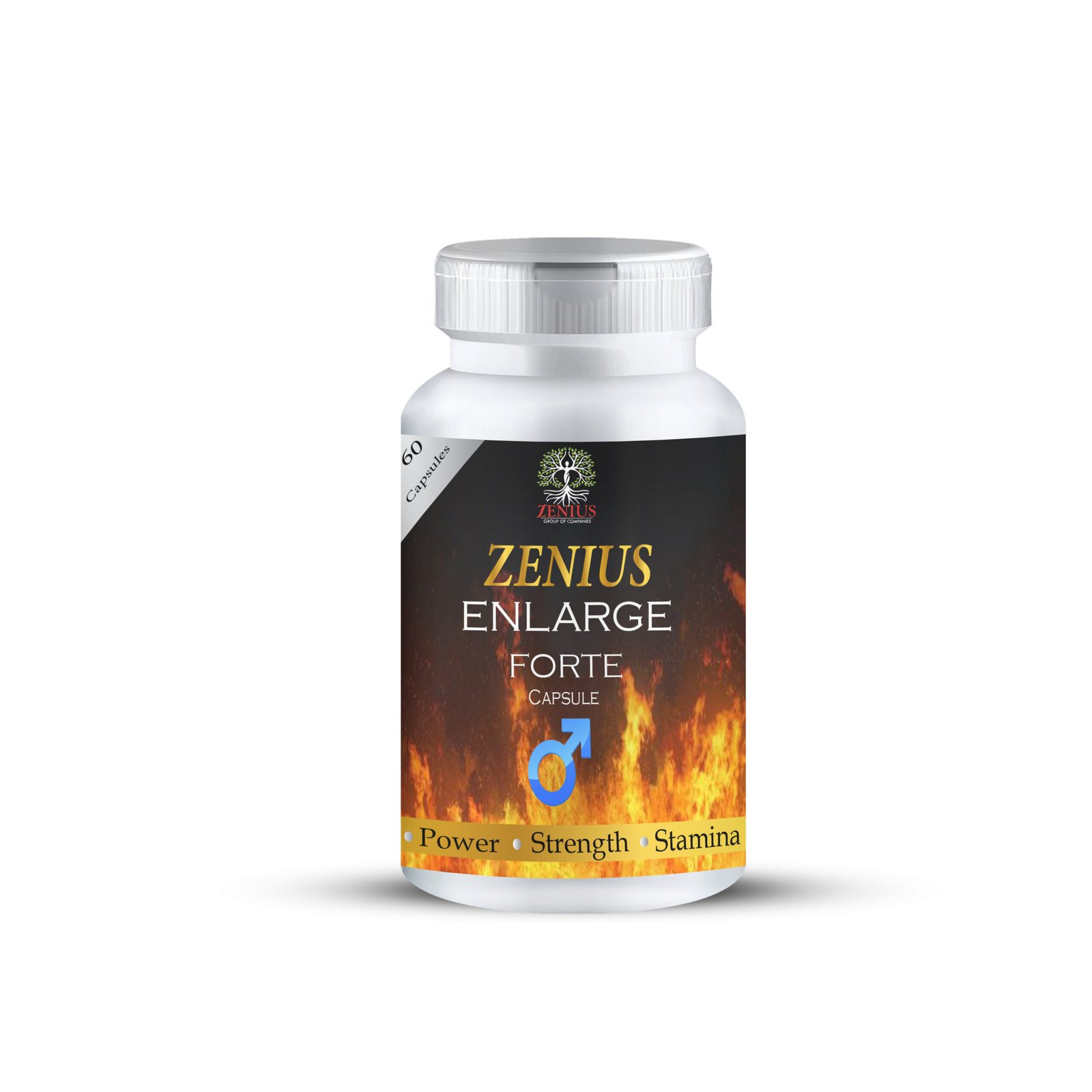 Natural Testosterone Boost for Men - Zenius Enlarge Forte Capsule