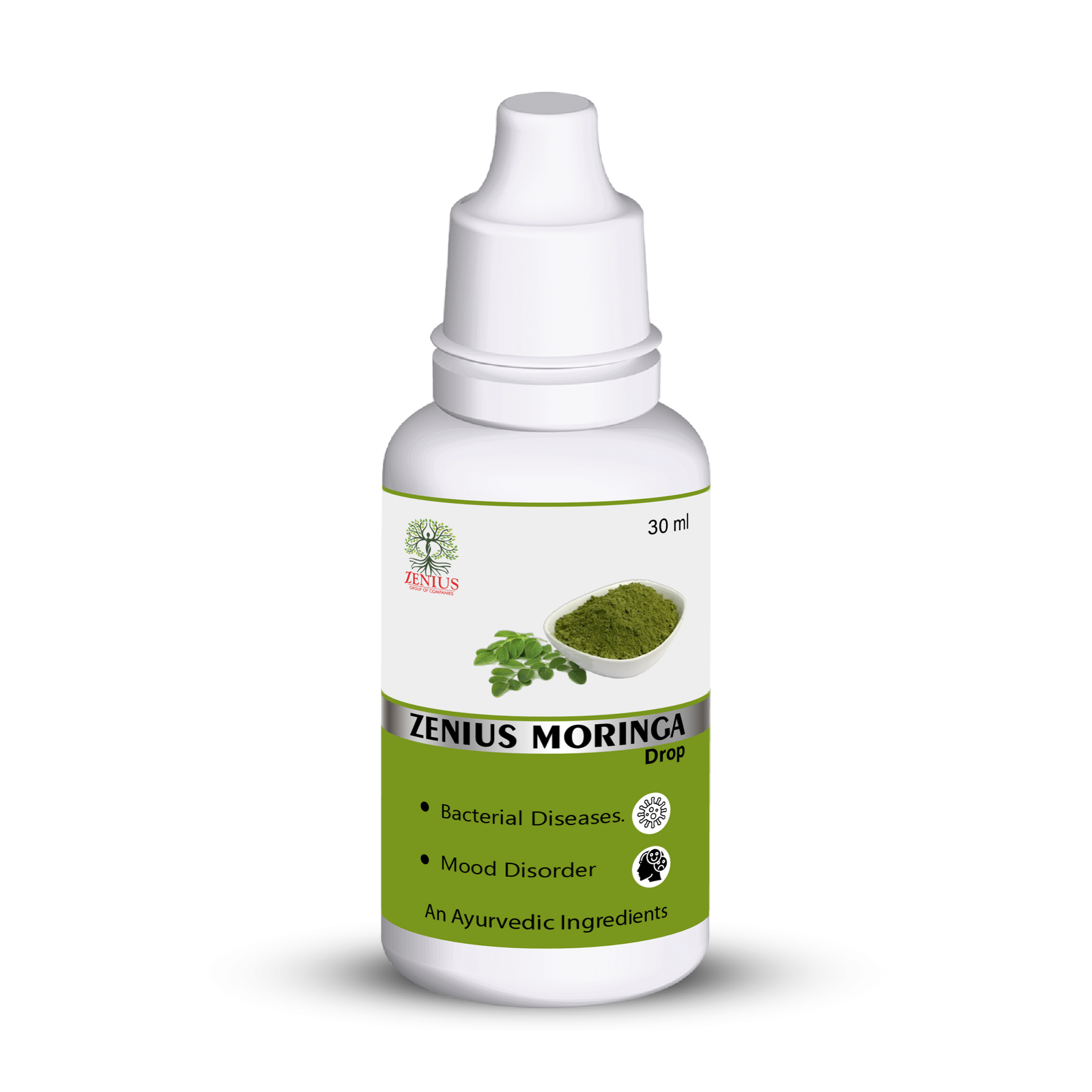 Zenius Moringa Drops - Ayurvedic Supplement for Skin, & Hair