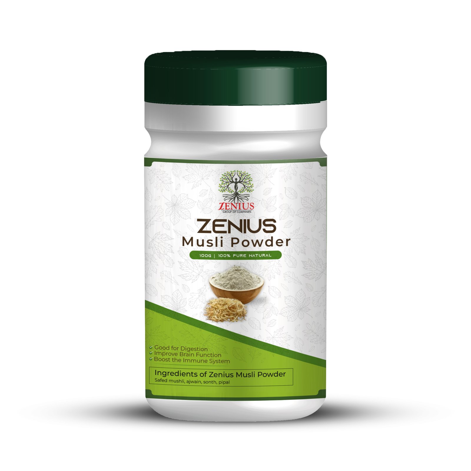 Zenius Musli Powder - Zenius : Harnessing the Power of Nature